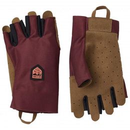 Hestra - Ventair Short 5 Finger - Handschuhe Gr 8 rot/braun