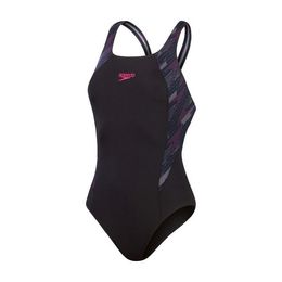 Speedo - Women's Hyperboom Splice Muscleback - Badeanzug Gr 34 schwarz