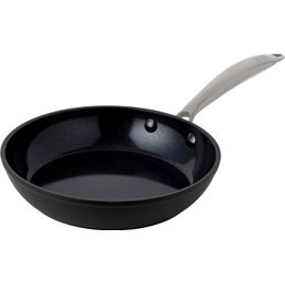 HENSSLERS Bratpfanne, Aluminium (1-tlg), Keramikbeschichtung, Induktion, Ø 20 cm, schwarz