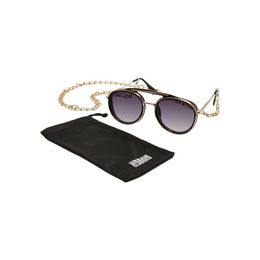Urban Classics Sonnenbrille Urban Classics Unisex Sunglasses Ibiza With Chain, schwarz