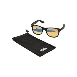 Urban Classics Sonnenbrille Unisex Sunglasses Likoma Mirror UC, orange|schwarz