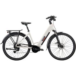 Telefunken E-Bike Multitalent RC680, 10 Gang Shimano, Kettenschaltung, Mittelmotor, 720 Wh Akku, grau