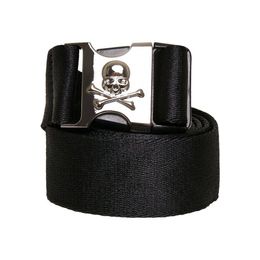 Urban Classics Hüftgürtel Unisex Skull Buckle Belt, schwarz