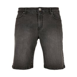 Urban Classics Stoffhose Urban Classics Herren Relaxed Fit Jeans Shorts (1-tlg), schwarz
