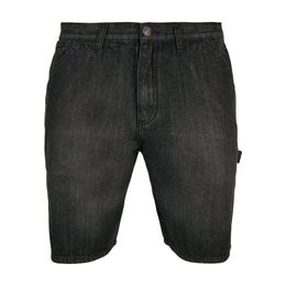Urban Classics Stoffhose Herren Carpenter Jeans Shorts (1-tlg), schwarz
