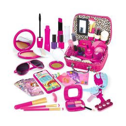 DOPWii Spielzeug-Frisierkoffer Mädchen Schmink Spielzeug Set in rosa Handtasche