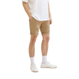 Tom Tailor Denim Chinoshorts mit Eingrifftaschen und Stretch, beige