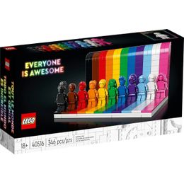 Lego® Konstruktionsspielsteine Lego® 40516 Jeder ist besonders