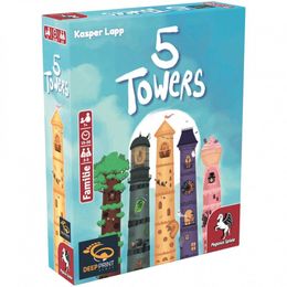 Pegasus Spiele Spiel, 5 Towers (Deep Print Games)