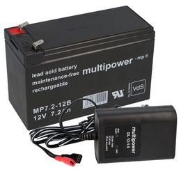 Multipower Multipower Blei-Akku MP7