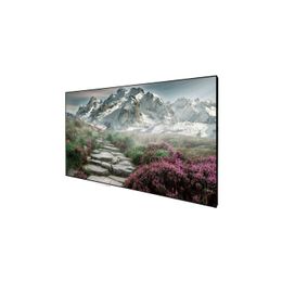 Deluxx Cinema SlimFrame - Soundvision Rahmenleinwand (354 x 199cm