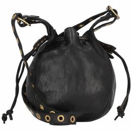 Campomaggi Beuteltasche Leder 15 cm nero