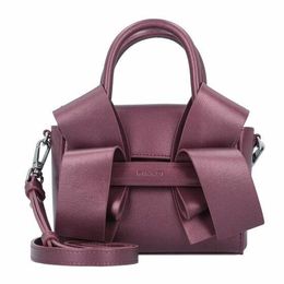 Pinko Aika Baby Mini Bag Handtasche Leder 16 cm purple