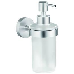 Tesa MOON 40633-00000-00 Seifenspender 200 ml Chrom (glänzend), Weiß (satiniert)