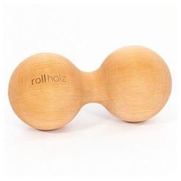 rollholz Duoball Doppelkugel Erle 7 cm