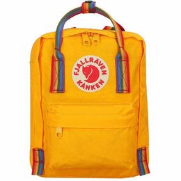 Fjällräven Fjällräven Kanken Rainbow Mini City Rucksack 28 cm warm yellow-rainbow pattern