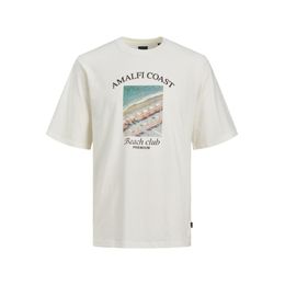 Jack & Jones JACK & JONES Shirt male size L Beige / Blue / Black / White