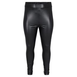 ZIZZI Leggings 'Vana' Damen Gr&ouml;&szlig;e XXXL/4XL schwarz