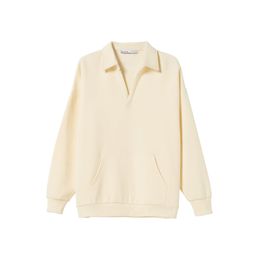 Bershka Sweatshirt Damen Gr&ouml;&szlig;e M ecru