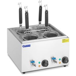 ROYAL CATERING Nudelkocher mit 4 Körben - Temperatur: 30 - 110 °C RC-0042