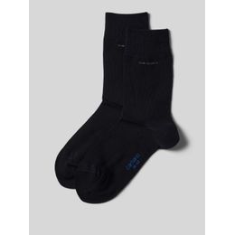 Camano Socken im unifarbenen Design im 4er-Pack