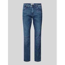Tom Tailor Regular Slim Jeans mit Label-Detail Modell 'Josh'