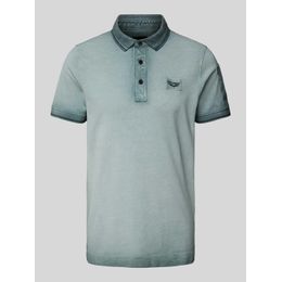 PME-Legend Poloshirt mit Label-Stitching