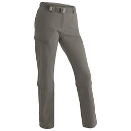 Maier Sports - Women's Arolla - Trekkinghose Gr 18 - Short grau