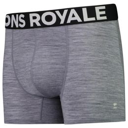 Mons Royale - Hold 'em Shorty Boxer - Merinounterwäsche Gr S grau