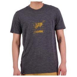 Mons Royale - Zephyr Merino Cool T-Shirt - Merinoshirt Gr XXL grau