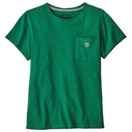 Patagonia - Women's Clean Climb Bloom Pocket Responsibili - T-Shirt Gr M grün
