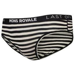 Mons Royale - Women's Folo Brief - Merinounterwäsche Gr XS grau/schwarz