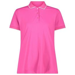 CMP - Women's Polo Stretch Piquet - Polo-Shirt Gr 34 rosa