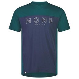 Mons Royale - Redwood Enduro VT - Radtrikot Gr S blau