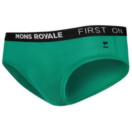 Mons Royale - Women's Folo Brief - Merinounterwäsche Gr XS grün