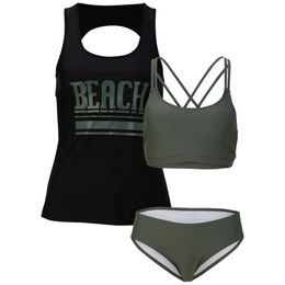 bonprix Tankini und Oberteil (3-tlg.Set)