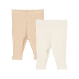 bonprix Gerippte Leggings für Babys (2er Pack)