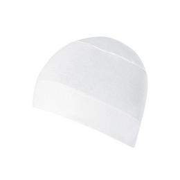 TRIGEMA Strickmütze TRIGEMA Soft-Cap (1-St), weiß