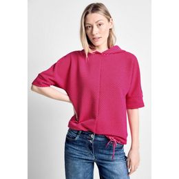 Cecil Sweatshirt im soften Baumwoll-Mix, rosa