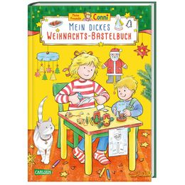 Conni Gelbe Reihe (Beschäftigungsbuch): Mein dickes Weihnachts-Bastelbuch - Hanna Sörensen, Gebunden