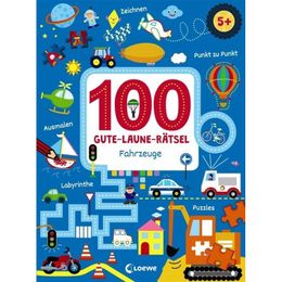 Loewe Verlag 100 Gute-Laune-Rätsel - Fahrzeuge, Kartoniert (TB)