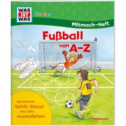 WAS IST WAS Junior Mitmach-Heft. Fußball von A bis Z - Ida Schuhmann, Geheftet