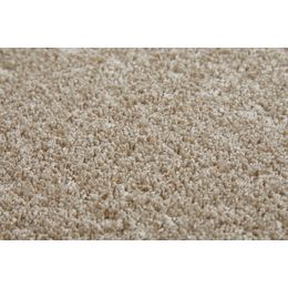 ANDIAMO Teppichboden "Velours Portland" Teppiche Gr. B/L: 400 cm x 350 cm, 11 mm, 1 St., beige Teppichboden