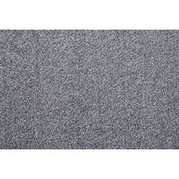 ANDIAMO Teppichboden "Velours Pisa" Teppiche Gr. B/L: 400 cm x 1000 cm, 17,5 mm, 1 St., grau (anthrazit) Teppichboden