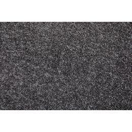 ANDIAMO Teppichboden "Velours Portland" Teppiche Gr. B/L: 400 cm x 1200 cm, 11 mm, 1 St., grau (dunkelgrau) Teppichboden