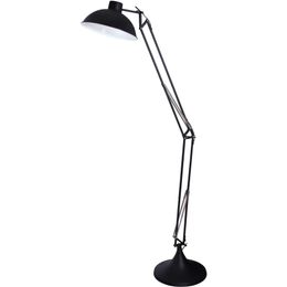 Stehlampe Salesfever "Jack" Lampen Gr. Höhe: 173 cm, schwarz Bogenlampe Bogenlampen