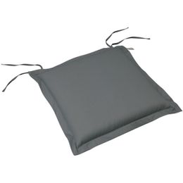 Sitzkissen Indoba "Premium" Dekokissen_Sitzkissen_Kissenhüllen Gr. B/L: 50 cm x 50 cm, 6 St., grau (grau, unifarben) Sitzkissen