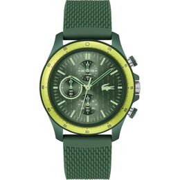 Chronograph Lacoste "NEO HERITAGE" Armbanduhren grün Herren Quarzuhren