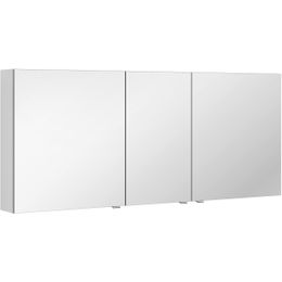 Spiegelschrank Marlin "3980" Schränke Gr. B/H/T: 160 cm x 68,2 cm x 17,6 cm, weiß (weiß seidenglanz) Bad-Spiegelschränke