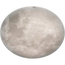LED Deckenleuchte Trio LEUCHTEN "Lunar" Lampen Gr. Ø 60 cm Höhe: 12 cm, weiß LED Deckenlampen